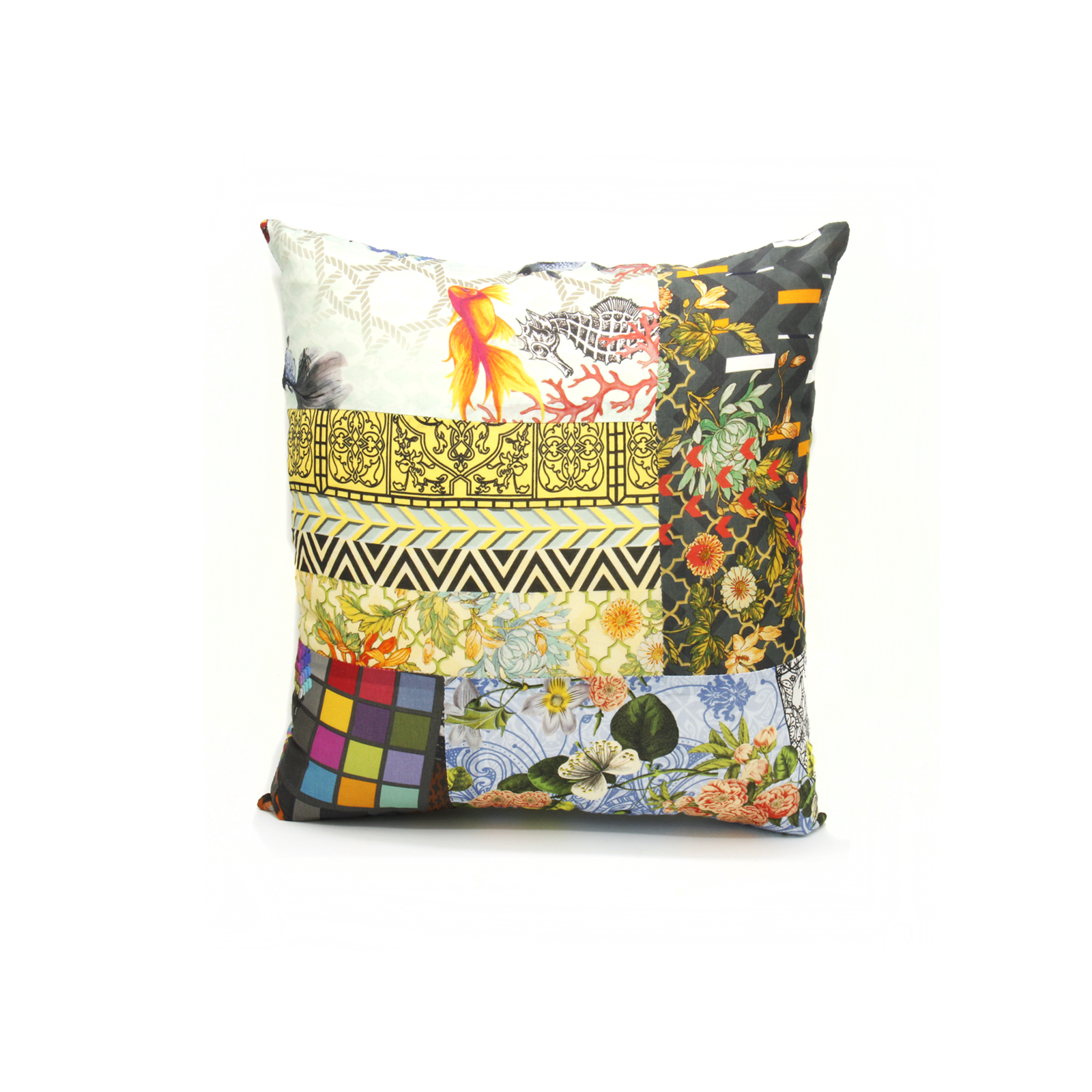 Cushion Patchwork Panchi – Panchi Crafts